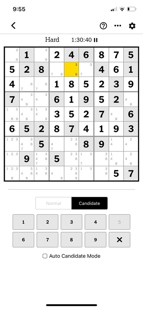 Nyt R Sudoku
