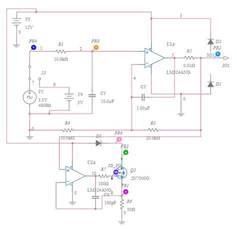 0 3 3V DAC To 0 10V Multisim Live