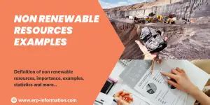 Non Renewable Resources Examples Current Statistics And Future