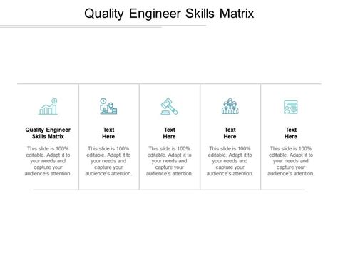 Quality Engineer Skills Matrix Ppt Powerpoint Presentation File Sample