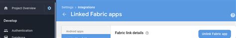 Fabric Wont Let Me Link My Firebase App Stack Overflow