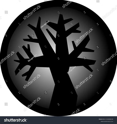 Tree Vector Collection Logo Illustration Background Stock Vector Royalty Free