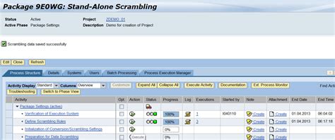 Create Stand Alone Scrambling Package Example Hcm Sap Community