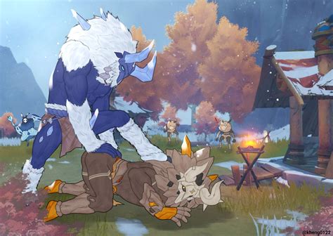 Rule 34 Abs Abyss Mage Black Body Blue Body Building Clothed Clothing