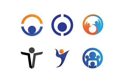 People Logo And Human Logo Design Vector Graphic By Anggasaputro4489 · Creative Fabrica