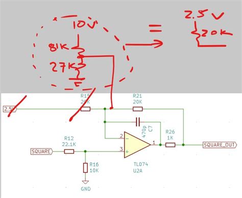Operational Amplifier Voltage Divider Inside Differential Op Configuration Electrical