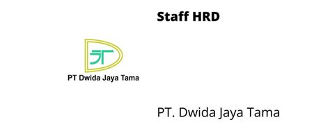 Staff Hrd Pt Dwida Jaya Tama Svb Academy