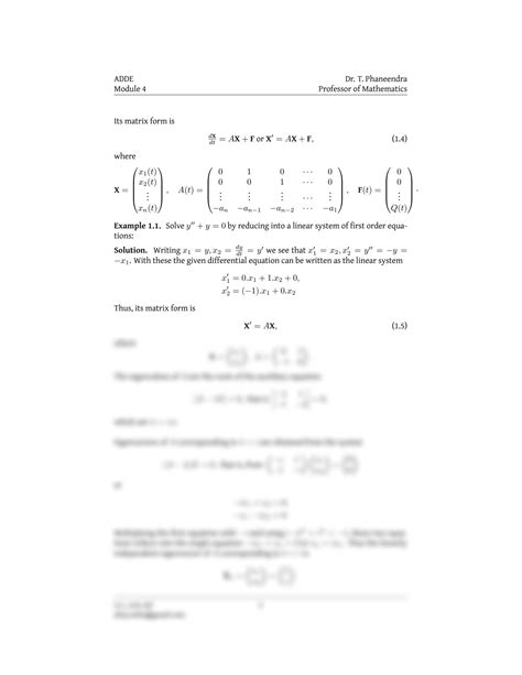 solution chemical engineering module 4 5 reduction of nth order