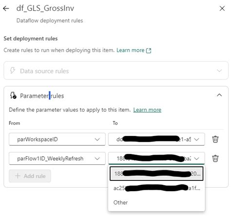 Solved Pbi Pipeline Deployment Rules Parameter As List
