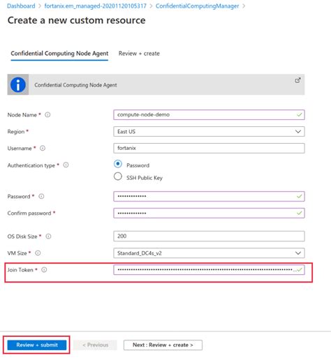 Azure 관리형 애플리케이션의 Fortanix 기밀 컴퓨팅 관리자 Microsoft Learn