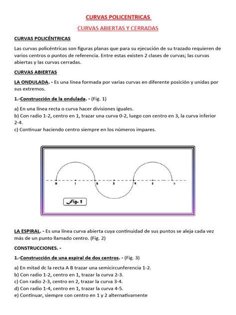 Curvas Policentricas 1 Pdf Curva Euclides