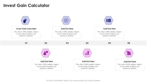 Invest Gain Calculator In Powerpoint And Google Slides Cpb PPT Presentation