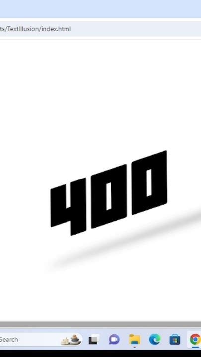 Text Illusion Html And Css Cssanimations Coding Programming Html5