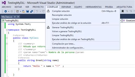 X Como Usar Una DLL Creada En Visual Studio C Desde Dynamics AX Ideas DynamicsAX