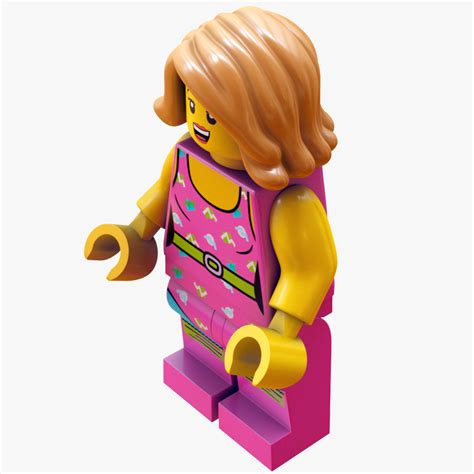 3d Lego Dancer Turbosquid 1423588