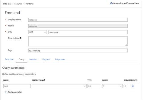 Issue With Mandatory Query Parameters Being Added To Template
