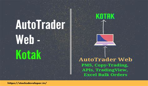 Kotak Stocks Developer