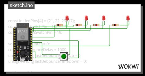 Switch Prg Wokwi ESP STM Arduino Simulator