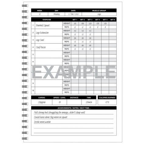 Training Log Book