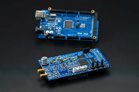 Dds Ad9910 Shield For Arduino Rf Signal Generator Amfmsweep 600 Mhz
