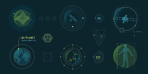 Premium Vector Set Of Infographic Elements On The Theme Of Internet Technologies And Big Data