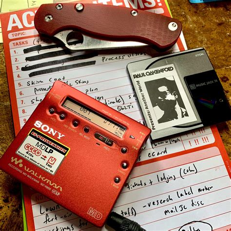 A Red Sort Of Day R Minidisc