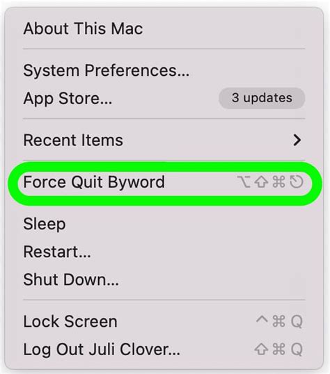 How To Force Quit A Frozen Mac App MacRumors