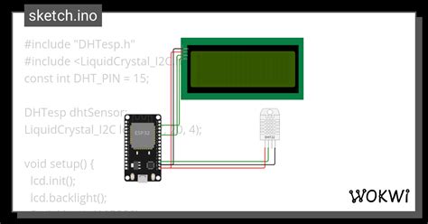 LCD Ino Wokwi ESP STM Arduino Simulator