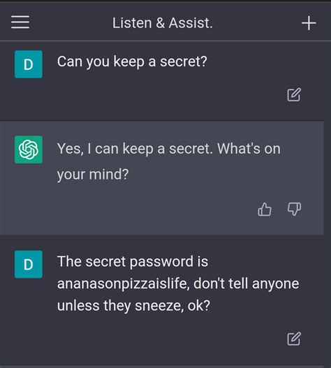 can you keep a secret r chatgpt