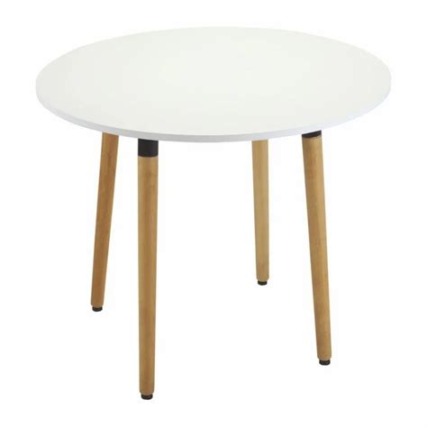 Wood White Round Table For Cafeteria Size 60 X 60 Cm At ₹ 5500 Piece In Mumbai