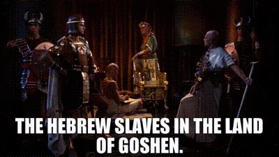 Yarn The Hebrew Slaves In The Land Of Goshen The Ten Commandments