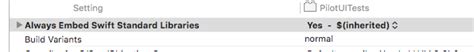 Ios Uitest Bundle Could Not Be Loaded Stack Overflow
