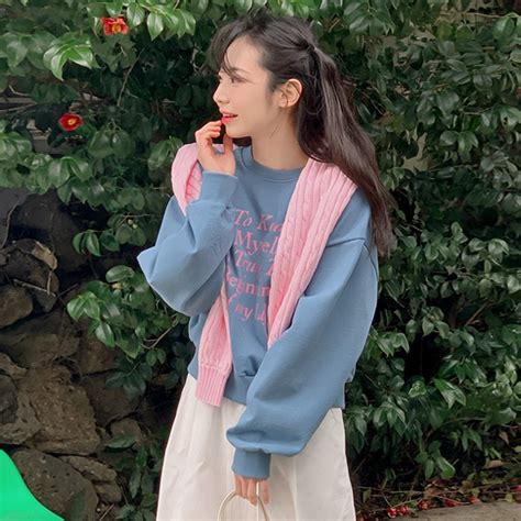 핫핑 투노비기닝 루즈핏 레터링 긴팔맨투맨 44~88 데일리 캐주얼 여행룩 개강룩 캠퍼스 맨투맨 빅사이즈맨투맨 루즈핏 레터링맨투맨 세미크롭맨투맨 세미크롭 배색레터링