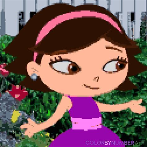 My June From Little Einsteins Color By Number By Katelynbrown2002 On