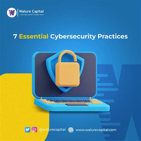 7 Essential Cybersecurity Practices Walure Capital 7 Essential Cybersecurity Practices Walure Capital