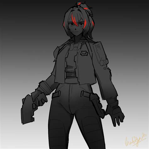 Zhu Yuan Zenless Zone Zero And 1 More Drawn By Ohabigail Danbooru