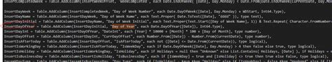 extended date table day of year m code showcase enterprise dna forum
