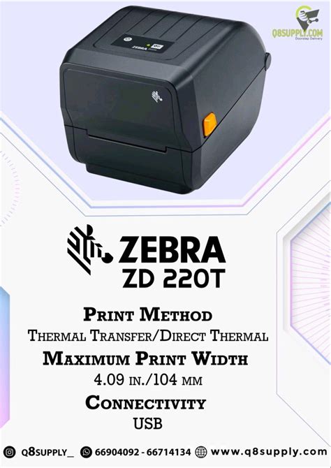 Q8supply Mohammed On Linkedin Zebra Zd220t Barcode Label Printer In Kuwait