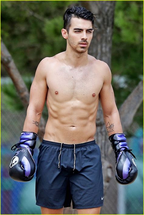 Joe Jonas Shows Off Hot Shirtless Body After Dnce Album Cover Reveal