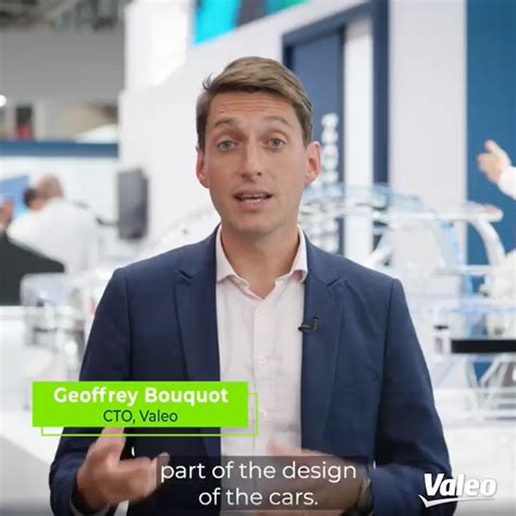 Stephane Alber On Linkedin Valeo On Linkedin Geoffrey Bouquot Is At