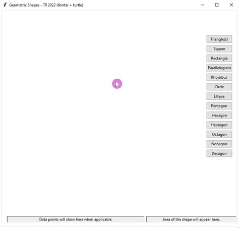 Geometric Shapes With Tkinter And Turtle Musings By Flyingsalmon