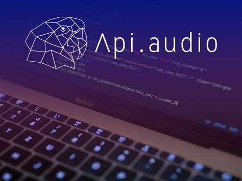 API Audio Is Here