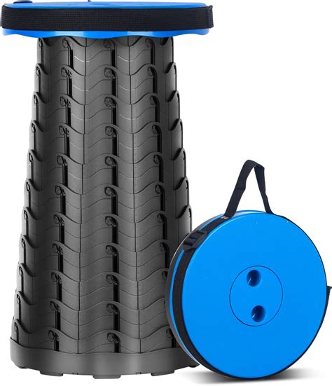 Akolafe Klapphocker Faltbar Leicht 26x23x39cm Tragbarer Klapphocker 150