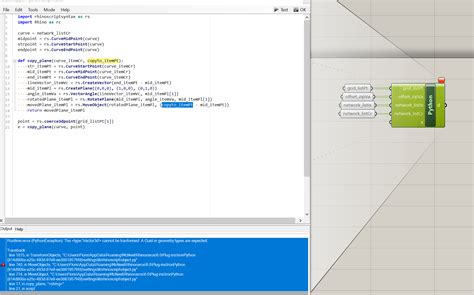 Point D Not Callable Python Because Grasshopper McNeel Forum