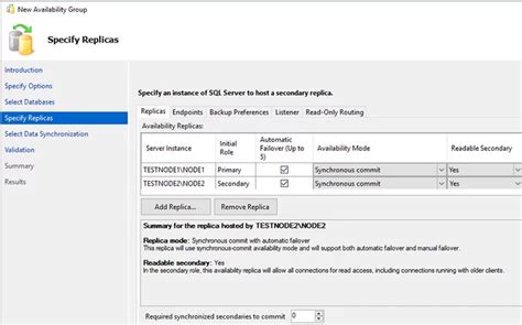 Configuring Always On High Availability Groups On Sql Server Windows
