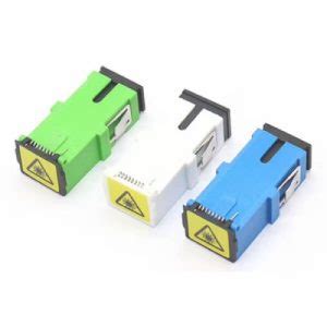 China SC Adapter With Shutter APC Single Mode Supplier Wholesale OEM At Factory Price