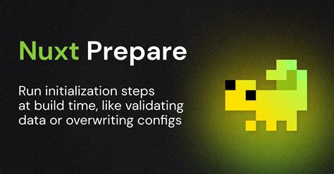 Github Johannschopplichnuxt Prepare 🦎 Build Actions For Nuxt