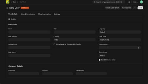 Link Field Not Displaying In User Bug Frappe Forum