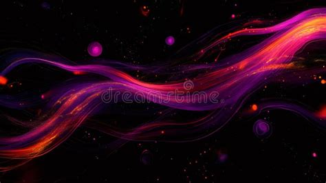 Colorful Lines Flowing Through Space Creating A Vibrant And Dynamic Abstract Composition With