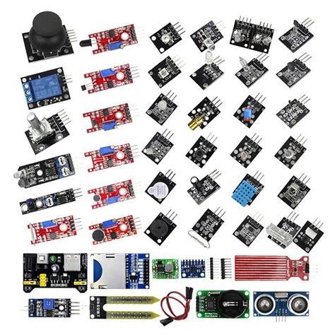 Sensor Kit Plus 45 Verschiedene Sensoren Aktoren Zubehör Shopofthings